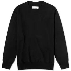 JIL SANDER Crew Knit - Black