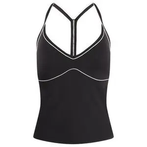 TALA Dayflex Contrast Sweetheart Vest - Shadow Black