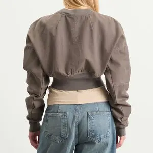 Rick Owens Cropped Flight Jacket