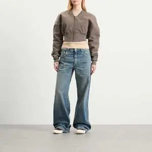 Rick Owens Cropped Flight Jacket