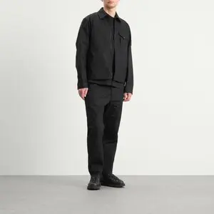 Stone Island Ghost All Weather Cotton Canvas Trousers