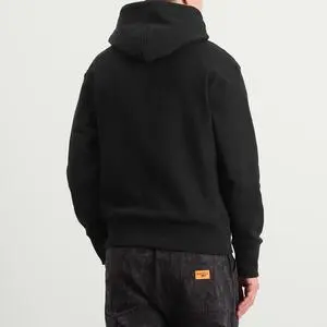 SERVICE WORKS Trademark Heavyweight Organic Cotton Hoodie - Black