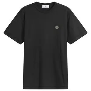 Stone Island Patch Logo T-shirt - Black