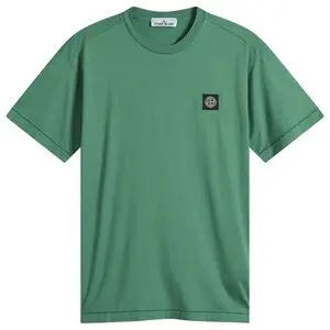 Stone Island Patch Logo T-shirt - Malachite