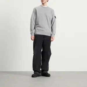 Stone Island Garment Dyed Crew Neck Sweatshirt