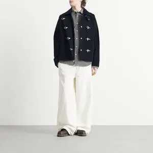 FORET Cinder Clasp Canvas Jacket