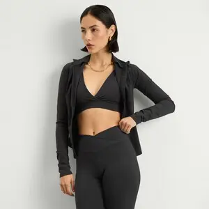 TALA Dayflex Wrap Waist Leggings - Shadow Black