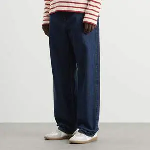 JIL SANDER Wide Leg Denim Jeans