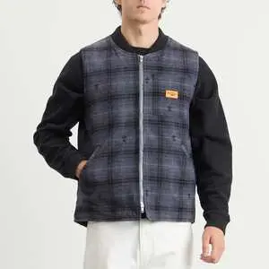 SERVICE WORKS Thistle Plaid Work Vest