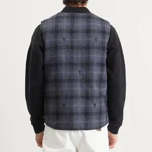 SERVICE WORKS Thistle Plaid Work Vest