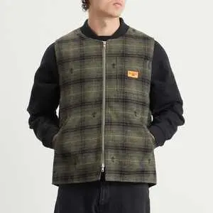 SERVICE WORKS Thistle Plaid Work Vest