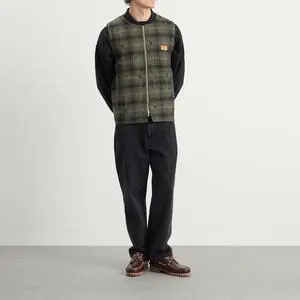 SERVICE WORKS Thistle Plaid Work Vest