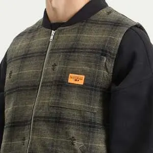 SERVICE WORKS Thistle Plaid Work Vest