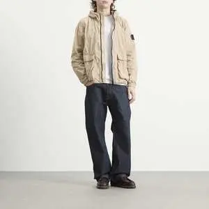 Stone Island Nylon Smerigliato-tc Short Parka - Desert