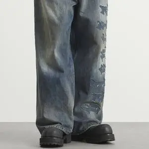 Balenciaga Venom Leather Boots - Black/silver