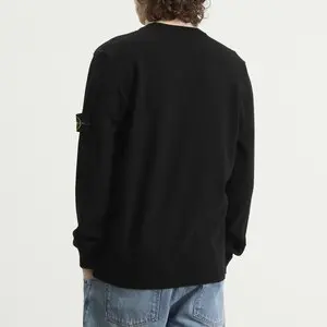 Stone Island Geelong Wool Knit Jumper - Black