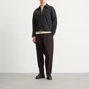 Universal Works Pleated Track Trousers - Brown
