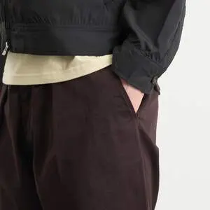 Universal Works Pleated Track Trousers - Brown