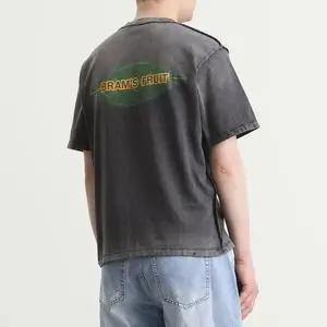 BRAM'S FRUIT Distressed Leaf T-shirt