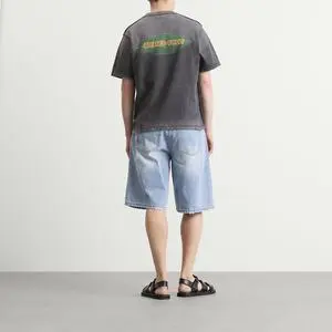 BRAM'S FRUIT Distressed Leaf T-shirt