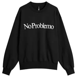 NO PROBLEMO Sweatshirt - Black