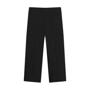 Good American Soft Stretch Ponte Pull On Capris - Black