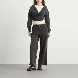 Good American Jeanius Crop Good Skate Sweatpants