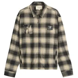 HERESY Fog Zip Shirt - Check