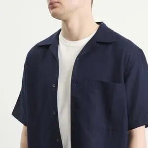 Universal Works Linen Cotton Camp Shirt