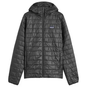 Patagonia Nano Puff Hooded Jacket - Black