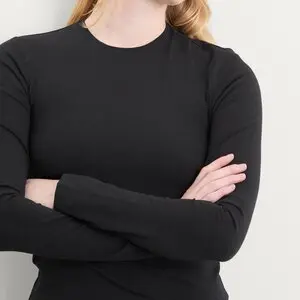 Good American Super Stretch Long Sleeve T-shirt