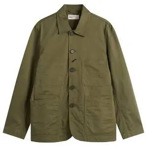 Universal Works Twill Bakers Jacket - Light Olive