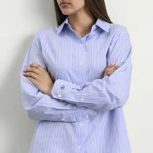ANINE BING Essie Shirt - Blue Stripe