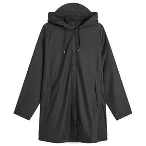 Rains A-line Rain Coat - Black