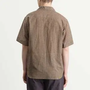 Auralee Airy Light Cotton Check Shirt