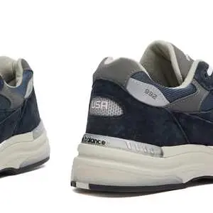 NEW BALANCE U992ny "made In Usa" Sneakers - Navy