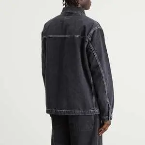 STAN RAY Coverall Jacket - Stonewashed Black Denim