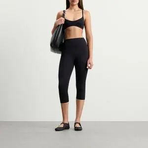 Nike X Skims Matte Crop Legging 17 - Obsidian