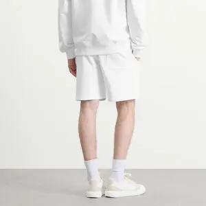 Casablanca Tennis Club Icon Sweatshort - White