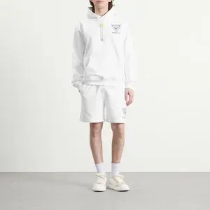 Casablanca Tennis Club Icon Sweatshort - White