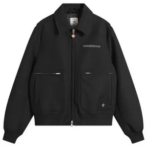 Casablanca Wool Blouson - Black