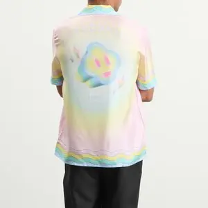 Casablanca For The Love Of Dance Cuban Collar Shirt
