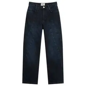 DAMSON MADDER Juli Wavy Seams Jeans - Blue
