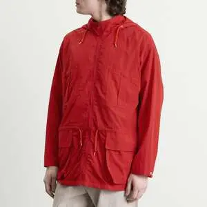 Auralee Cotton Lawn Hooded Blouson