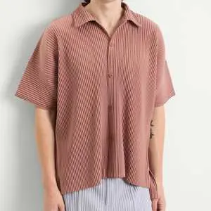 Issey Miyake Pleated Vacation Shirt