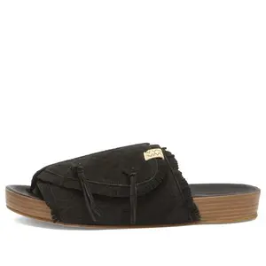 Visvim Christo Shaman Folk Sandal - Black