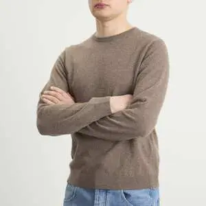 JIL SANDER Wool Cashmere Crew Neck Jumper