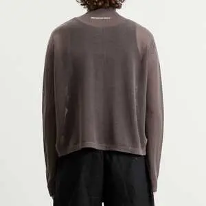 MKI MIYUKI ZOKU Linen Loose Knit Track Jacket