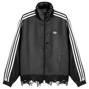 Adidas Firebird Satin Lace Track Top - Black