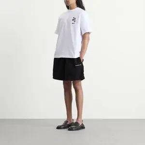 MKI MIYUKI ZOKU Linen Wide Leg Shorts